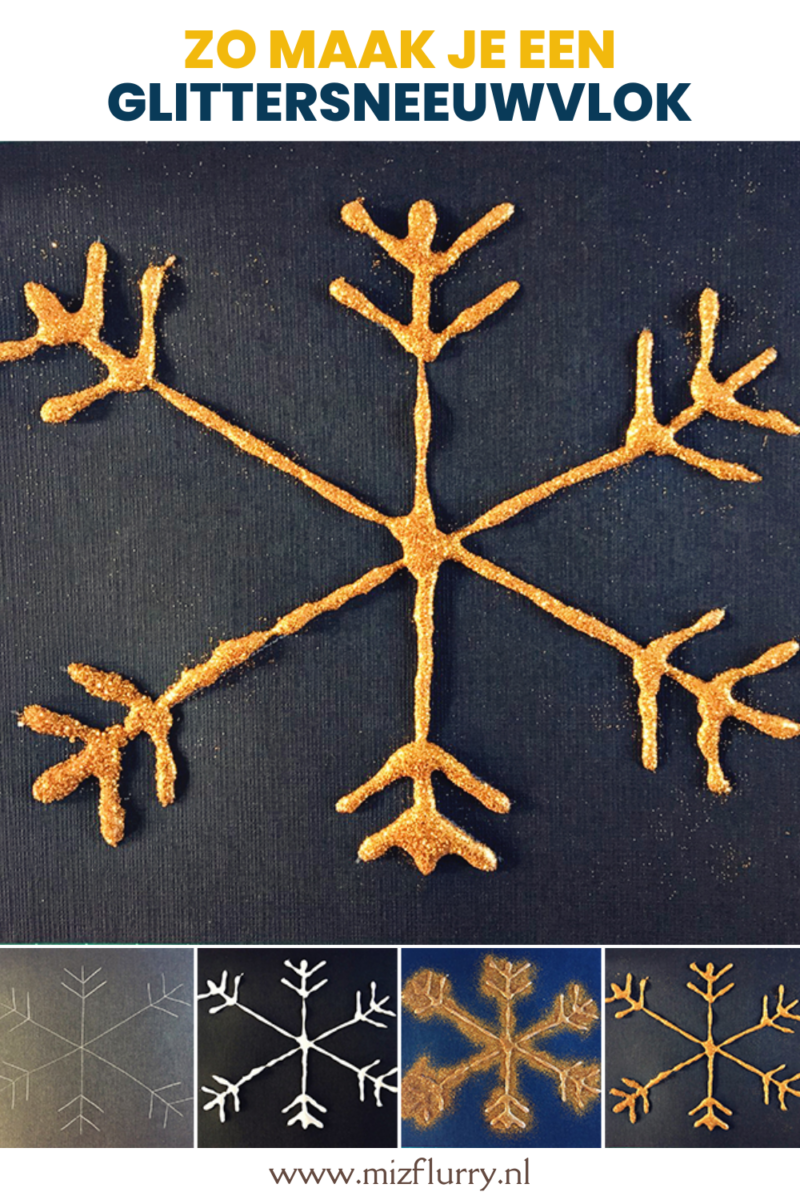 Winter knutselen: ideeën om een sneeuwvlok te maken - MizFlurry ...