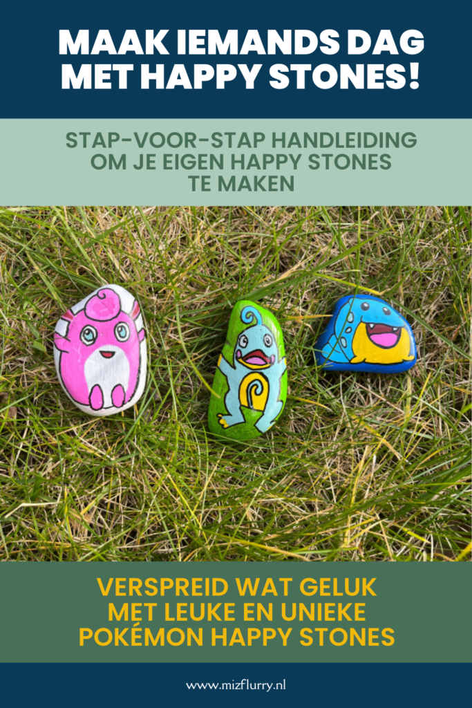 Zo maak je je eigen Pokémon Happy Stones - MizFlurry - activiteiten ...