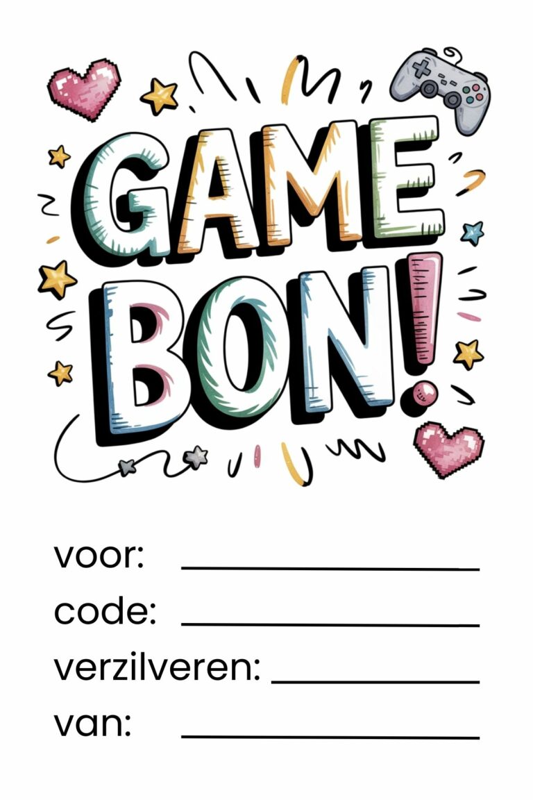 Cadeaubon zelf maken - tips en voorbeelden - MizFlurry - activiteiten ...