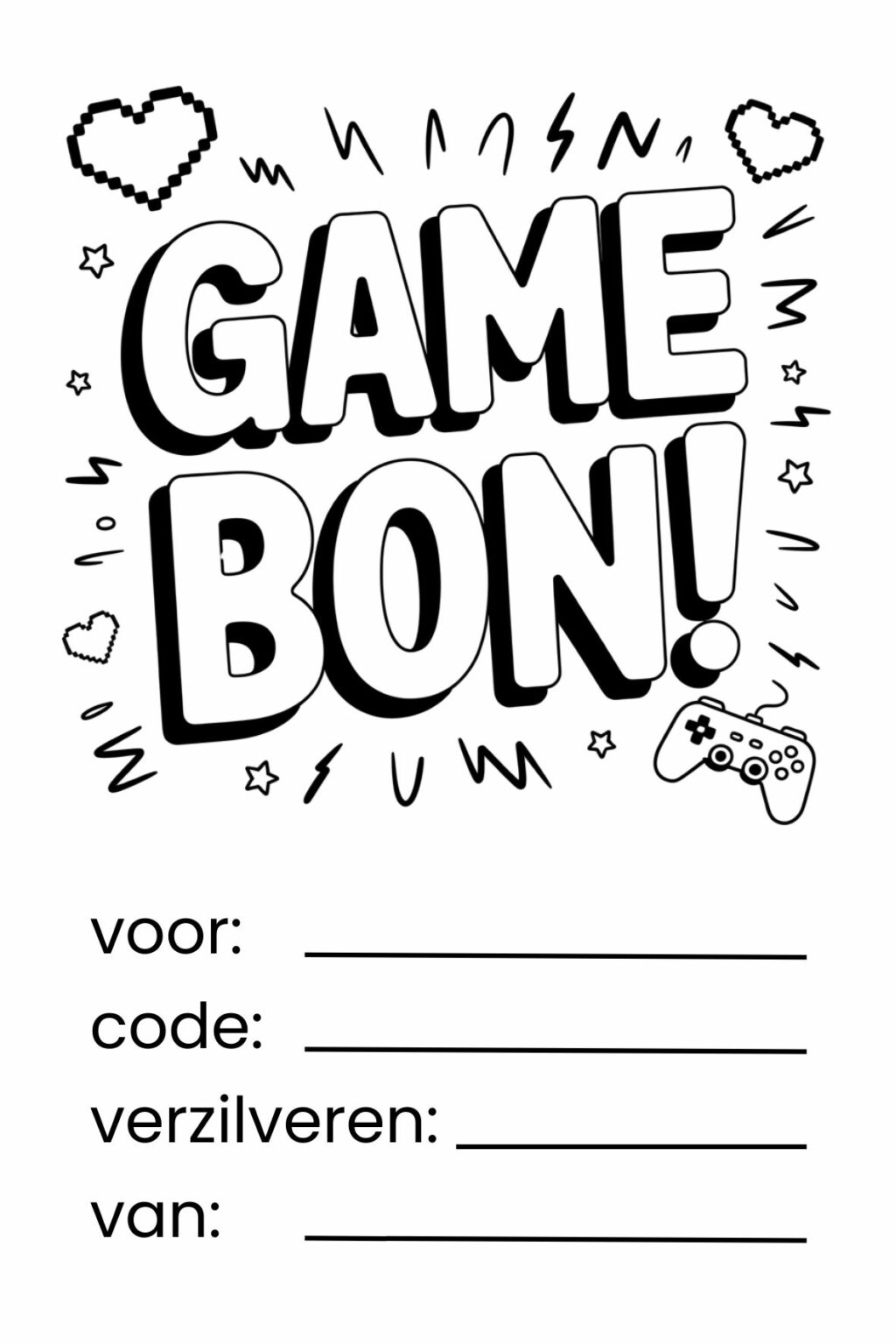 Cadeaubon zelf maken - tips en voorbeelden - MizFlurry - activiteiten ...