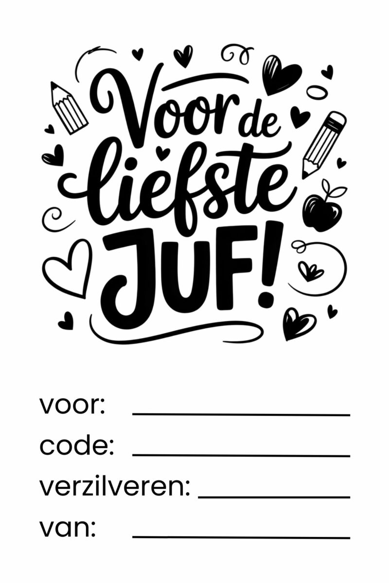 Cadeaubon zelf maken - tips en voorbeelden - MizFlurry - activiteiten ...