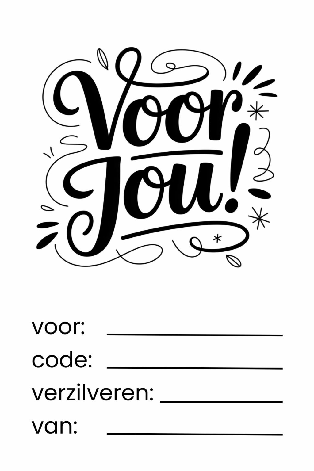 Cadeaubon zelf maken - tips en voorbeelden - MizFlurry - activiteiten ...