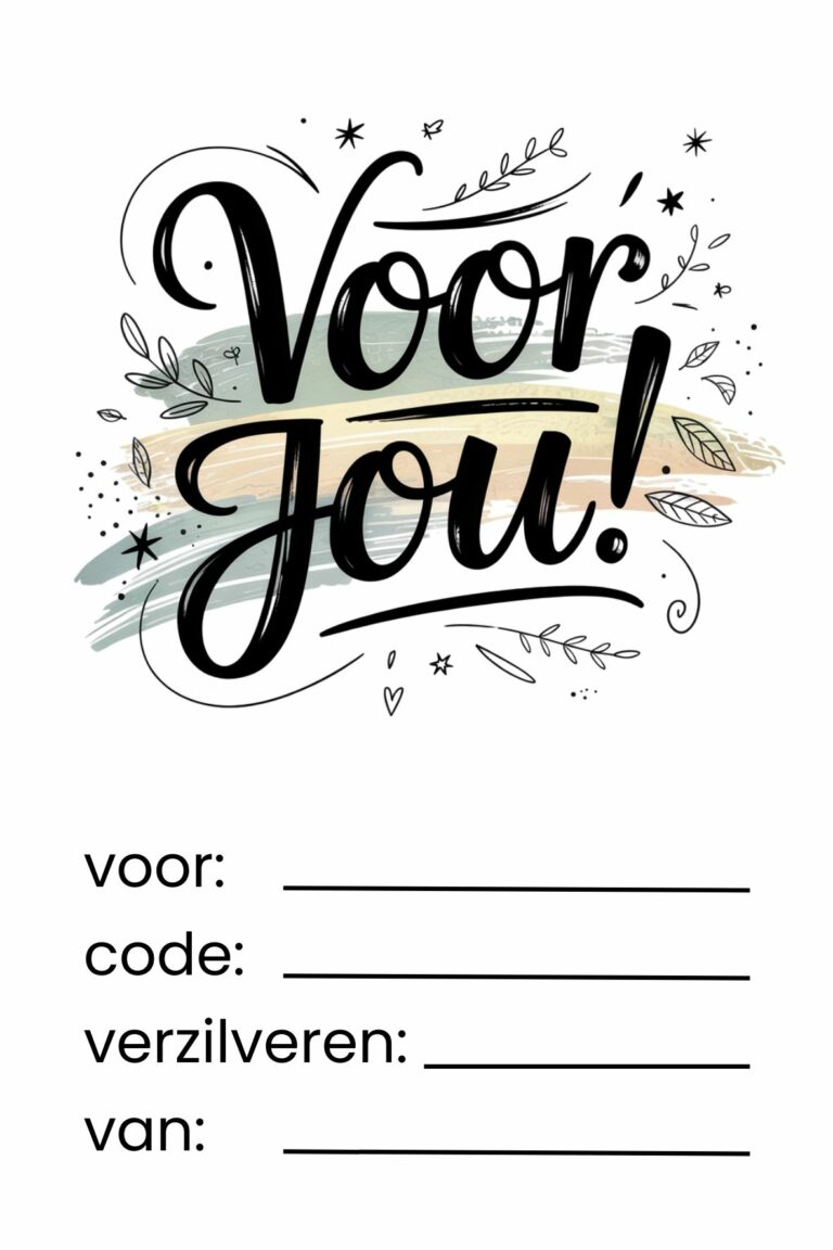 Cadeaubon zelf maken - tips en voorbeelden - MizFlurry - activiteiten ...