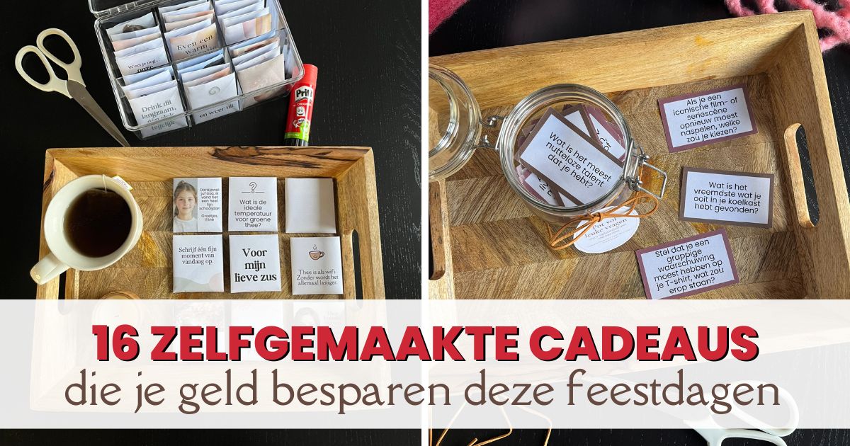 Zelfgemaakte cadeaus – 16 originele ideeën die je geld besparen deze ...